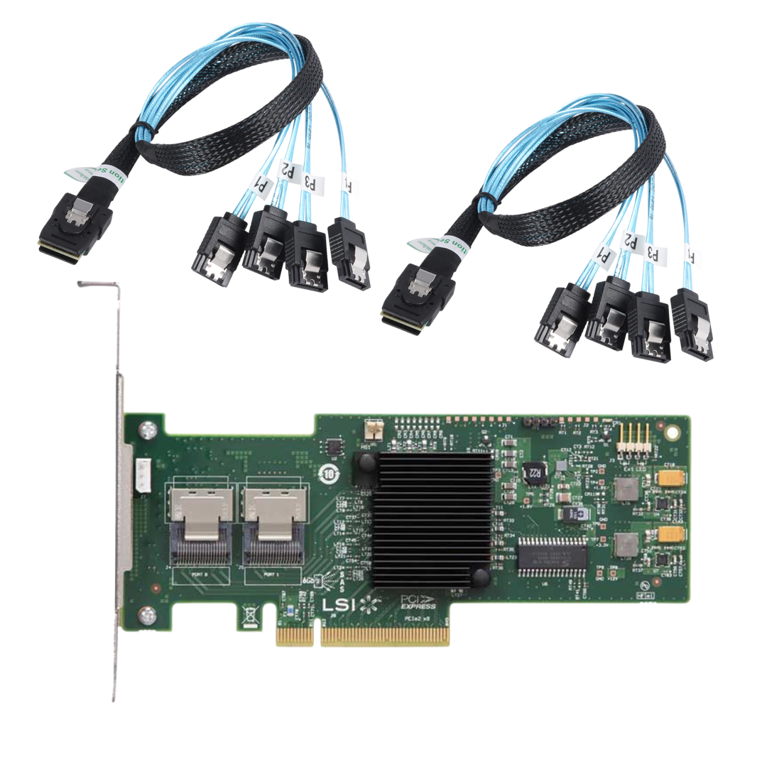 LSI 9240-8i (IT Mode) Storage Expansion Kit – Server Labs Aus