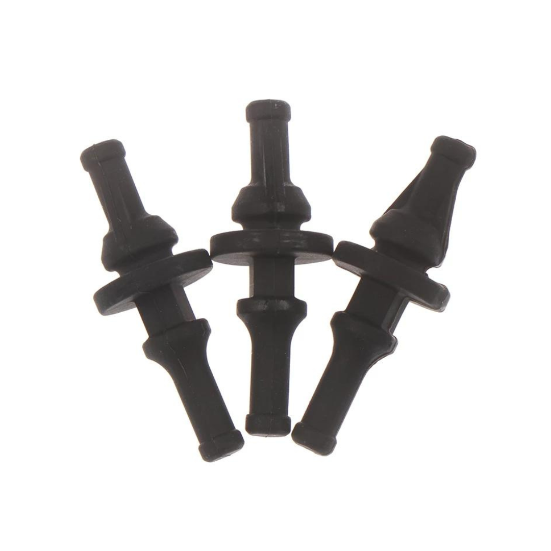 Black Silicone 20mm PC Anti-Vibration Fan Mount 20 pack – Server Labs Aus